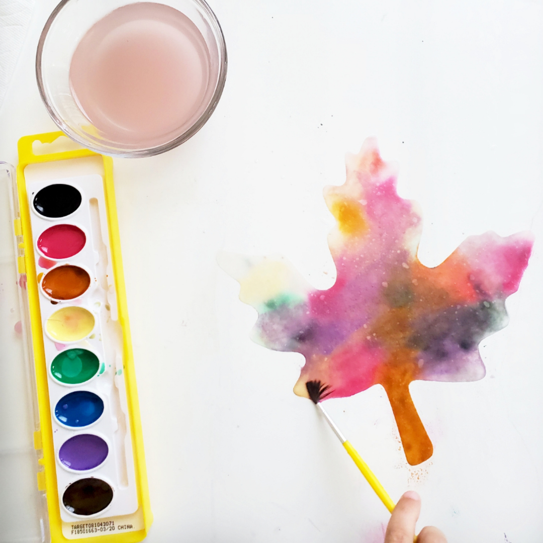 Seven New and Simple Leaf Activities for Preschoolers - Wholeheartedly ...