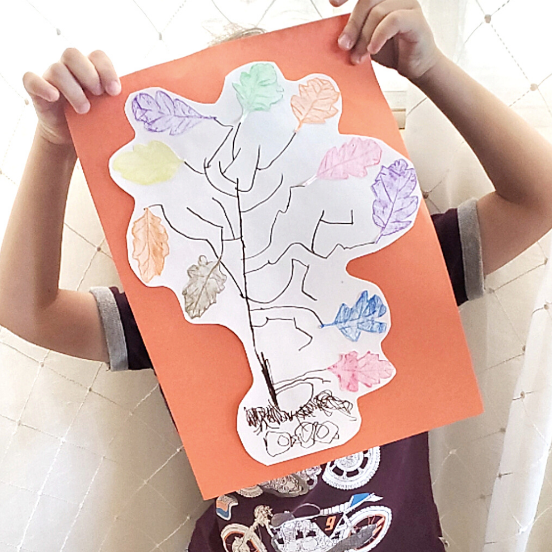 Seven New and Simple Leaf Activities for Preschoolers - Wholeheartedly ...